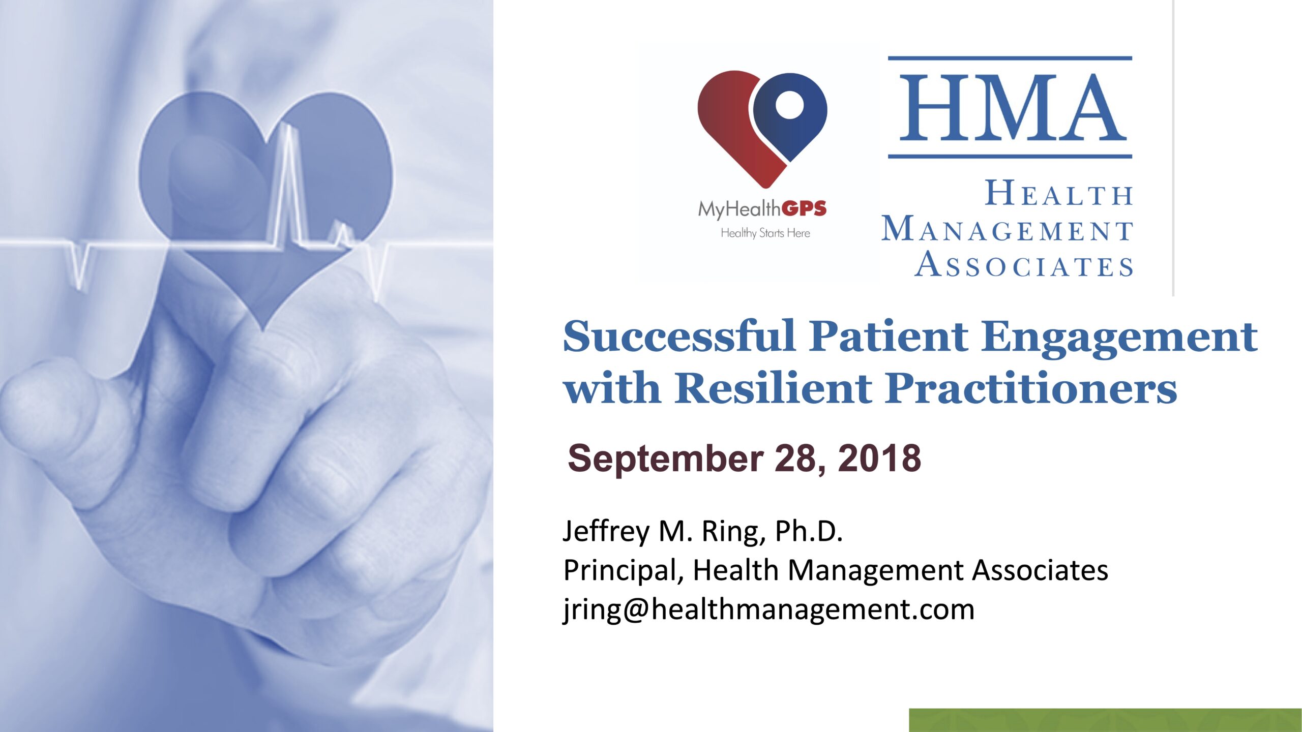 Successful Patient Engagement with Resilient Practitioners | Integrated ...
